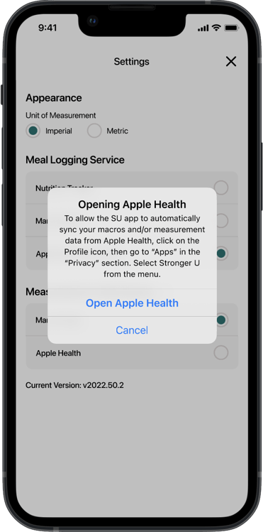 Syncing Third Party Apps